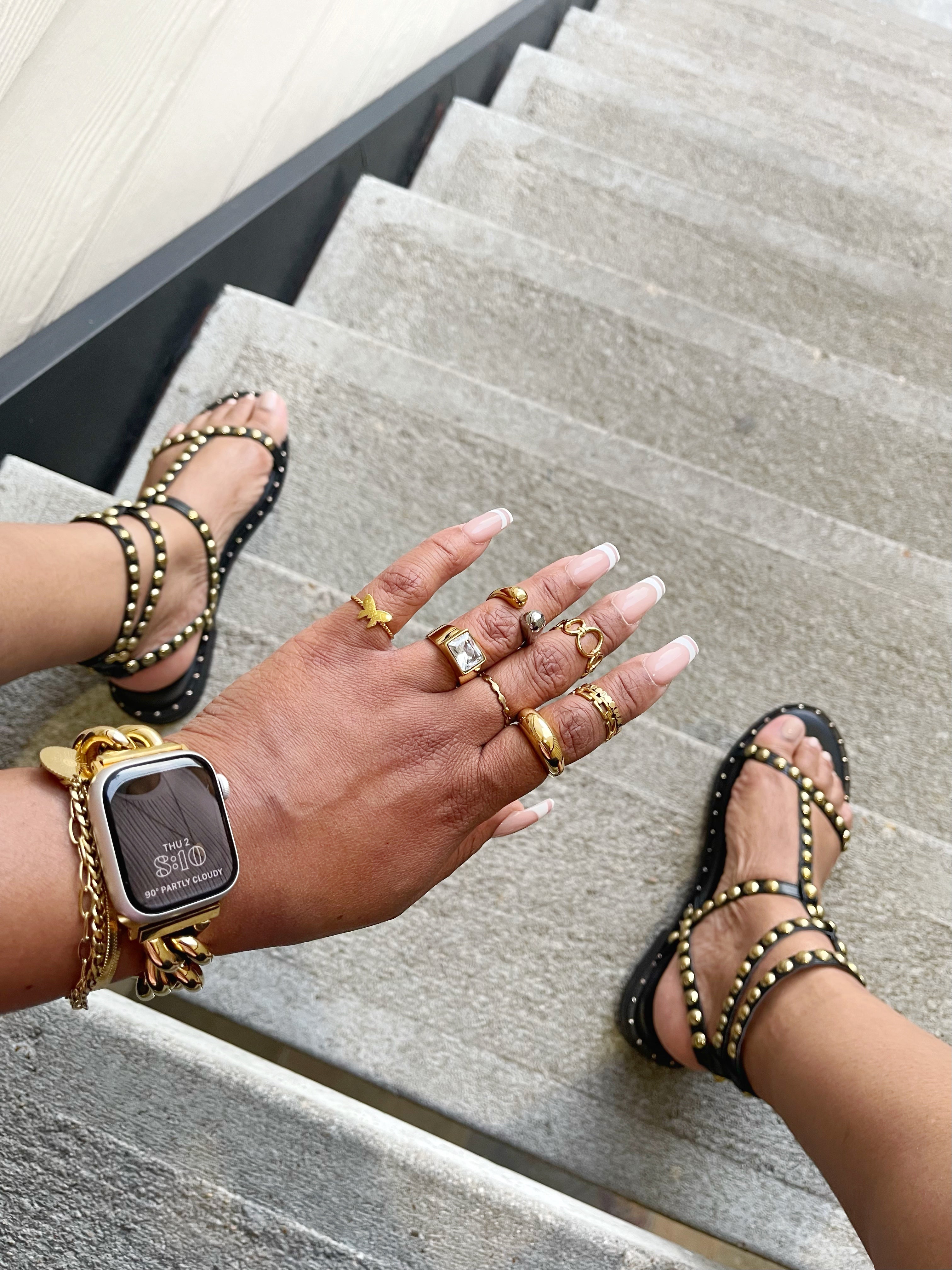 8341JR - Sandy Gold Filled Ring – Renee and Renae